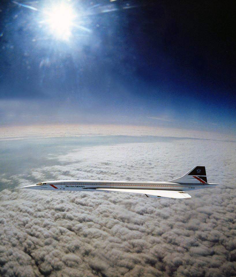 Supersonic Concorde Cruising At 60 000 Feet And 18 More Interesting
