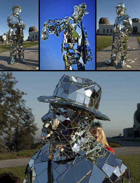 Strange Mirror Man Isn't Wearing an Invisibility Cloak - TechEBlog