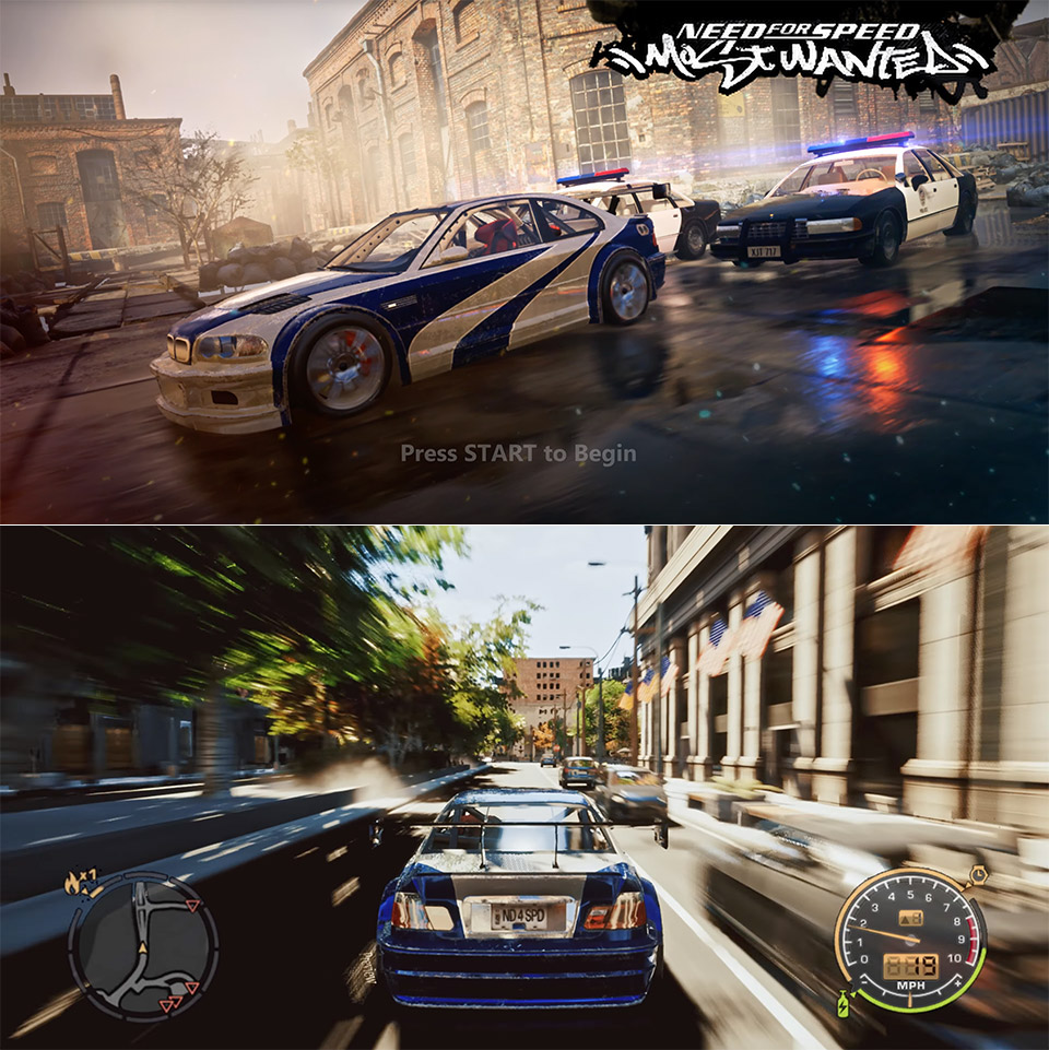 Need For Speed Most Wanted Remake In Unreal Engine Shows 60 OFF Need For Speed Most Wanted Remake In Unreal Engine Shows 60 OFF