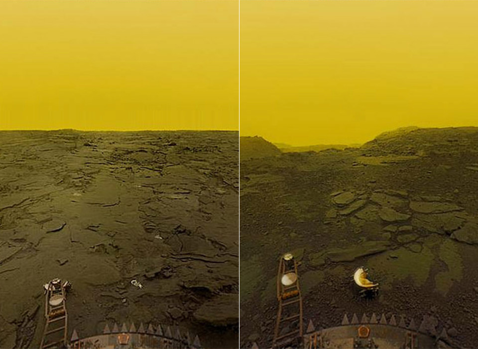 Venus Surface Pictures From Nasa